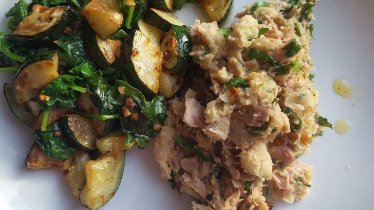 Tuna and butterbean hash - The Blood Sugar Diet by Michael Mosley